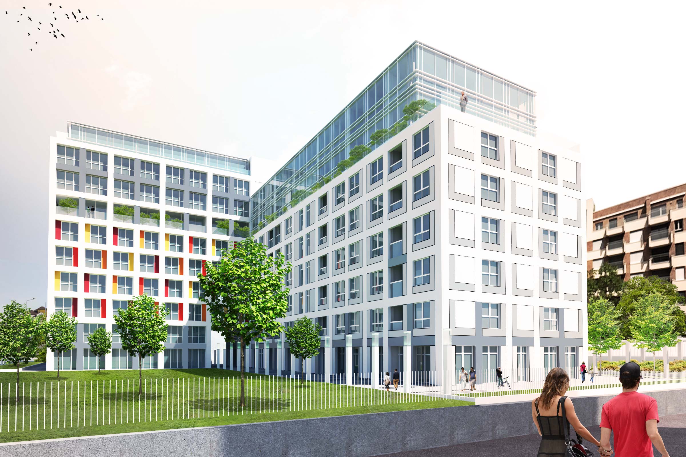 Park 11, design and construction of residential and commercial building ...