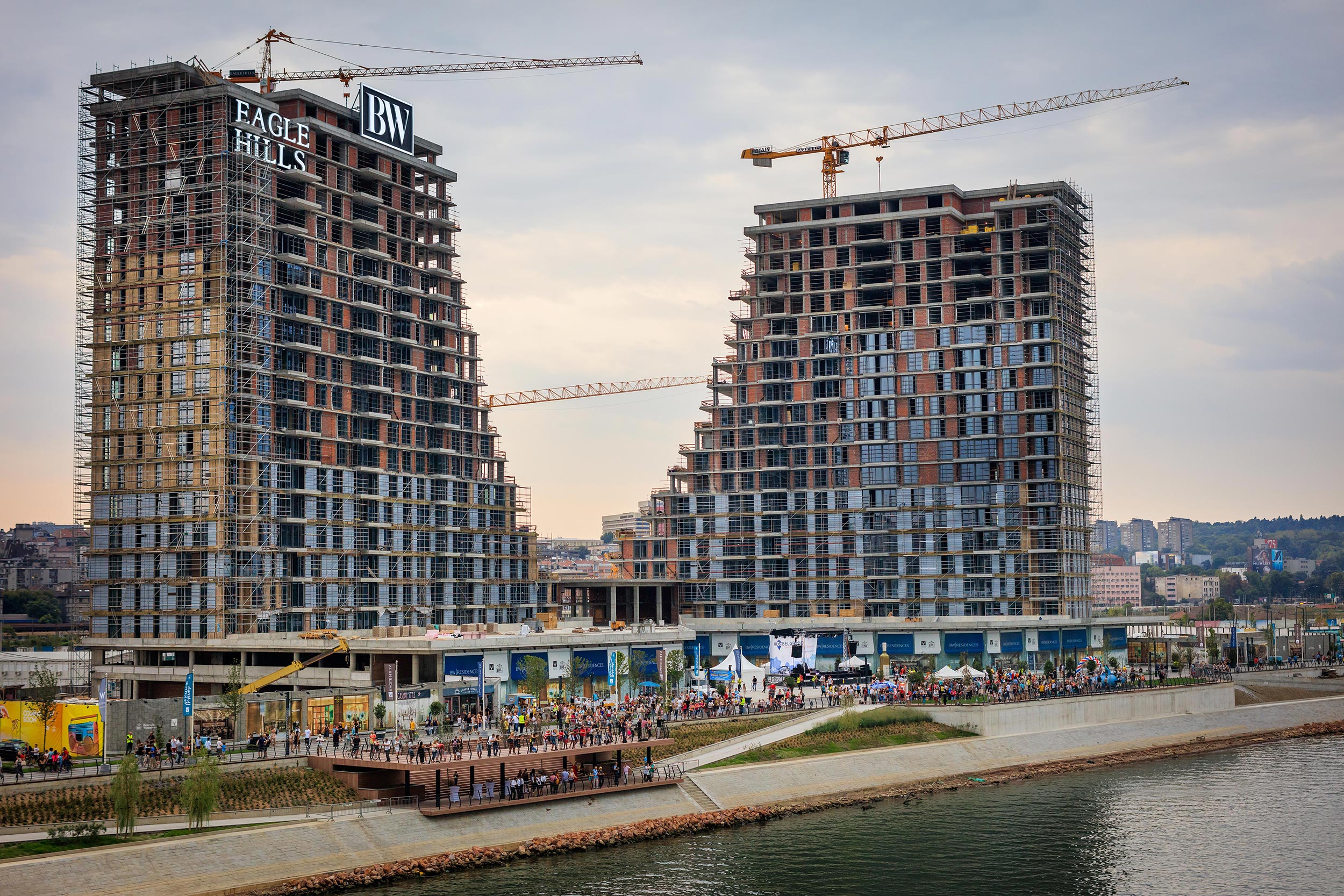 Belgrade Waterfront, plot 14, admistrative and residential building ...